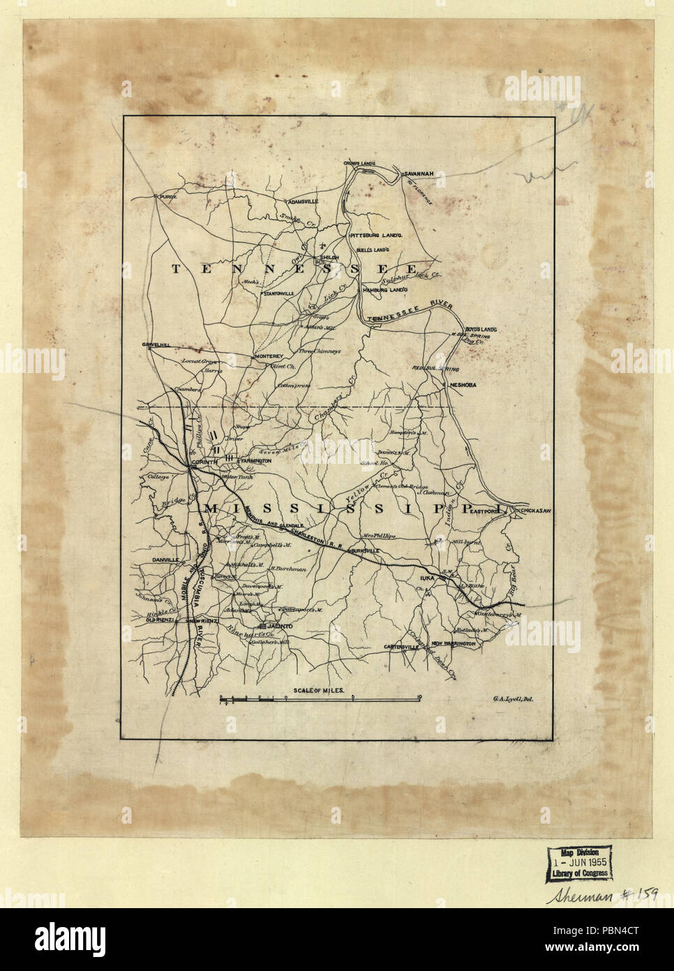 Alcorn mississippi map hi-res stock photography and images - Alamy