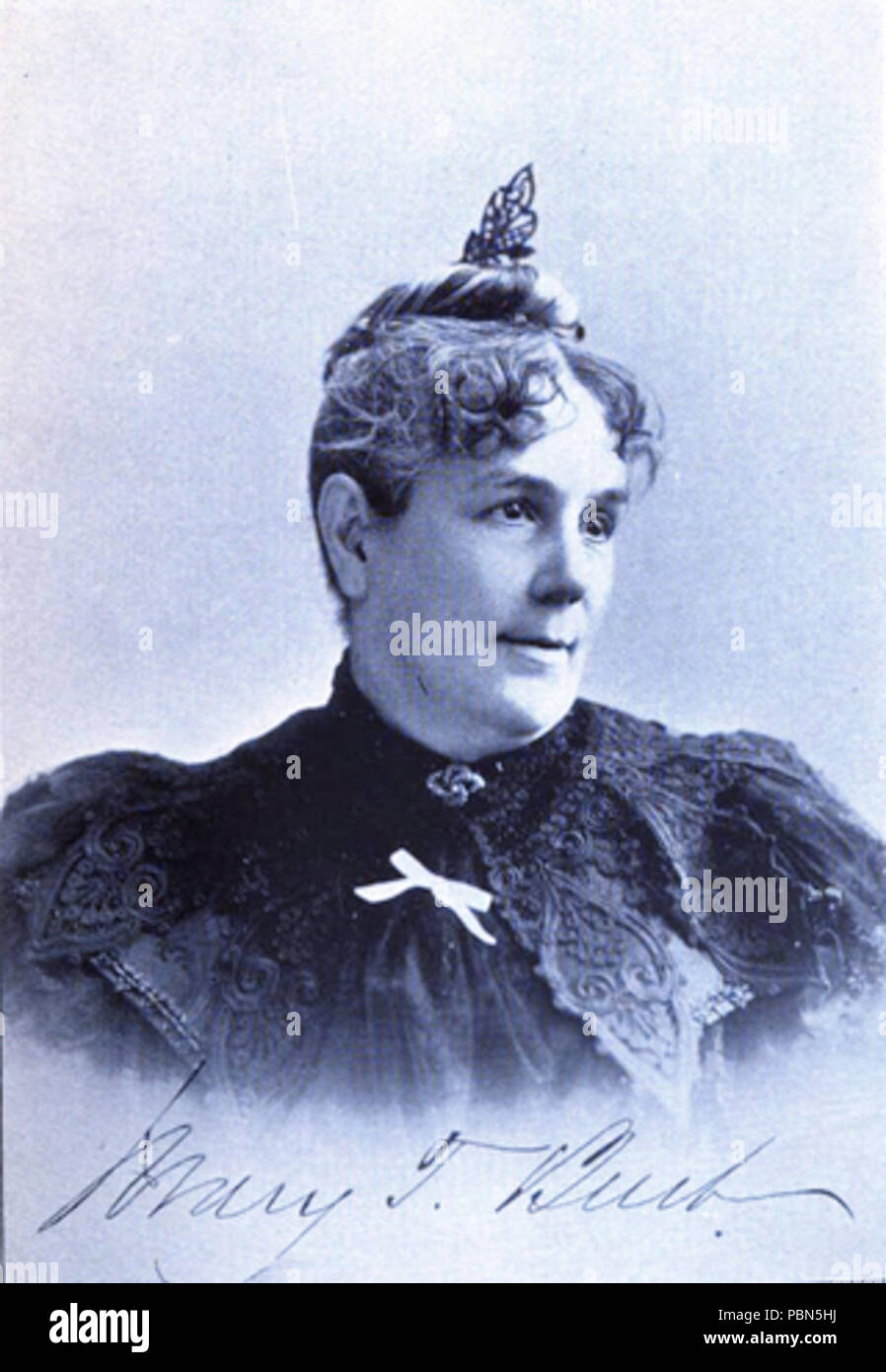 1004 Mary Towne Burt 1894 Stock Photo - Alamy