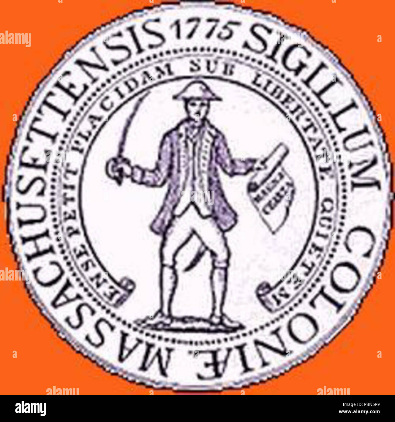 Seal of massachusetts hi-res stock photography and images - Alamy
