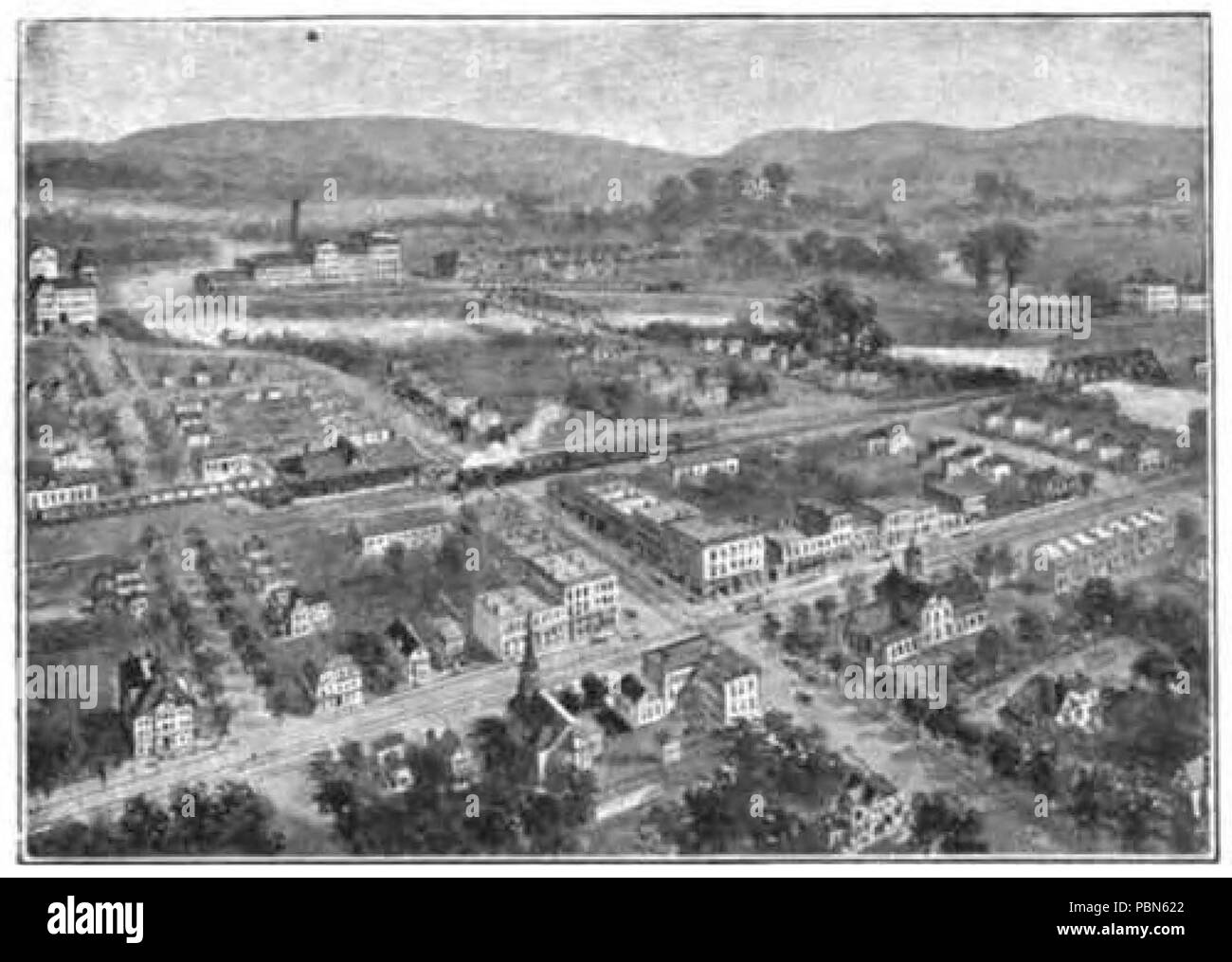 Topography village Black and White Stock Photos & Images - Alamy