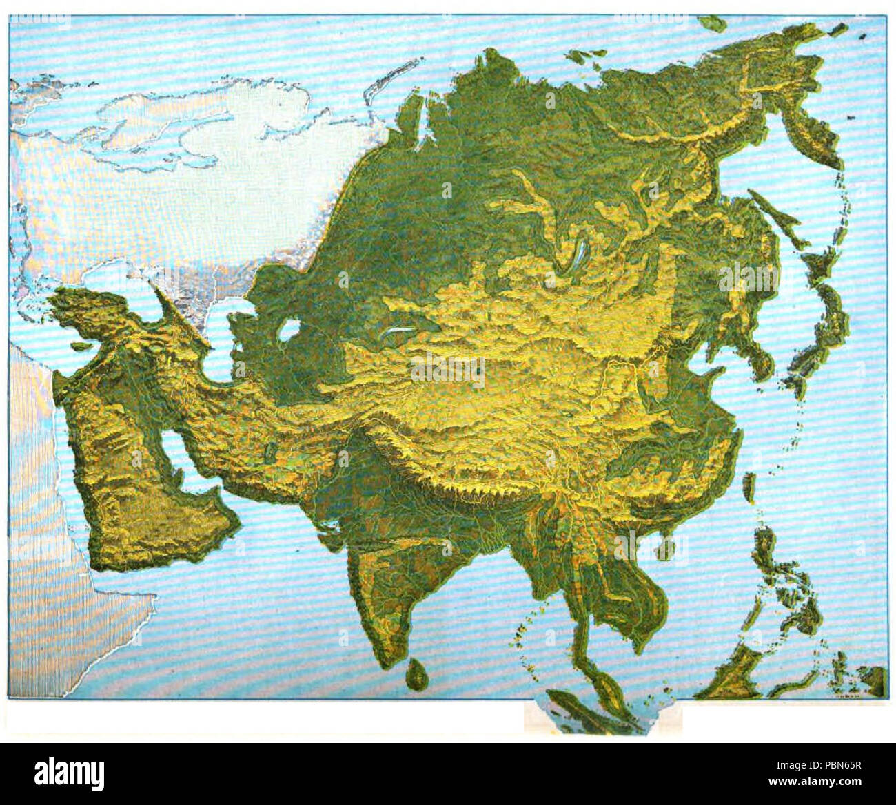 19th century map asia hi-res stock photography and images - Alamy
