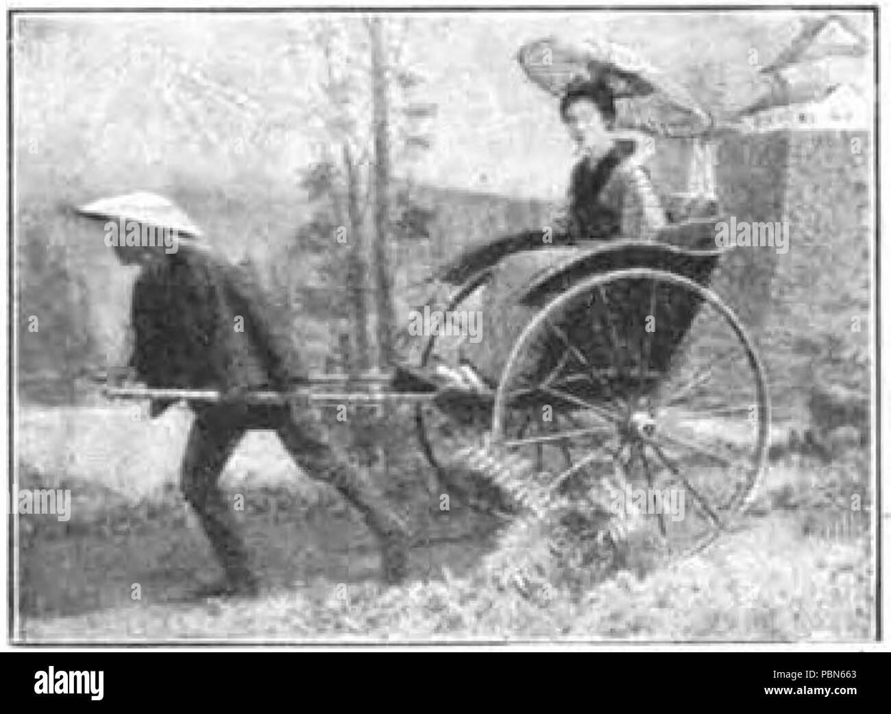 Jinrikisha hi-res stock photography and images - Alamy