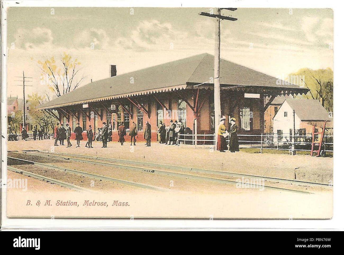 Melrose station hi-res stock photography and images - Alamy