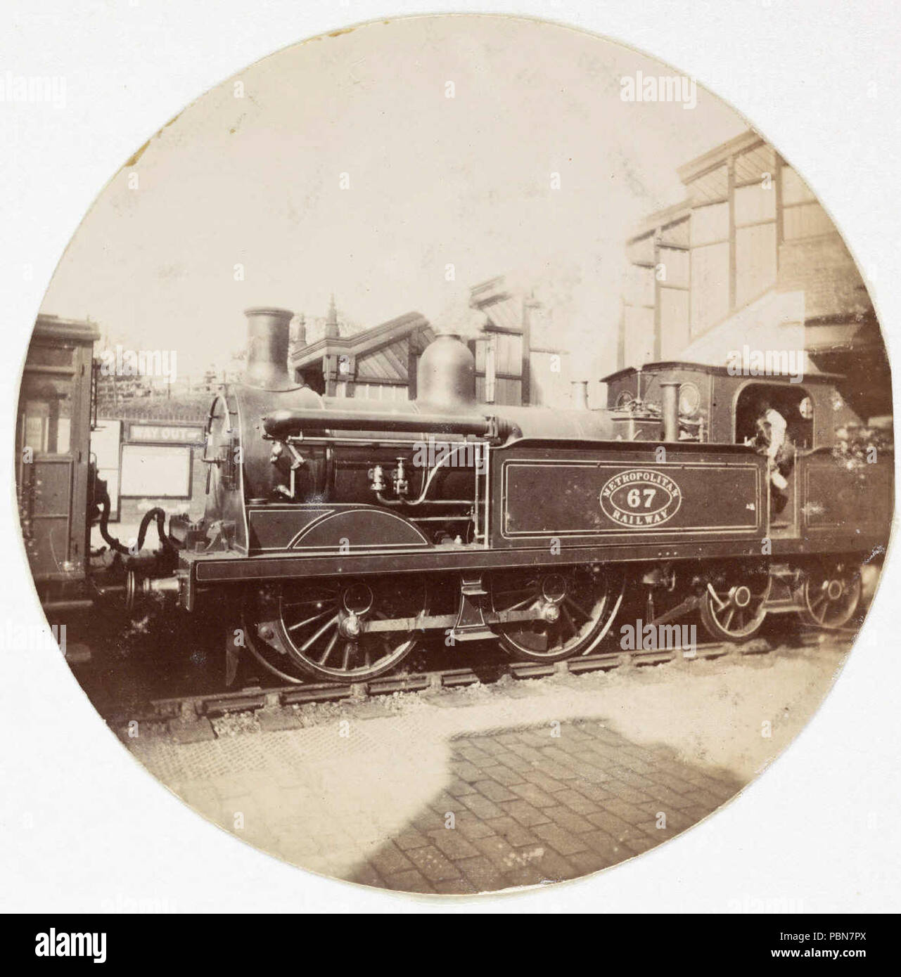 The metropolitan railway hi-res stock photography and images - Alamy