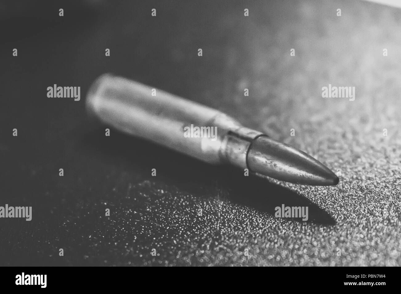 Bullets handgun Black and White Stock Photos & Images - Alamy