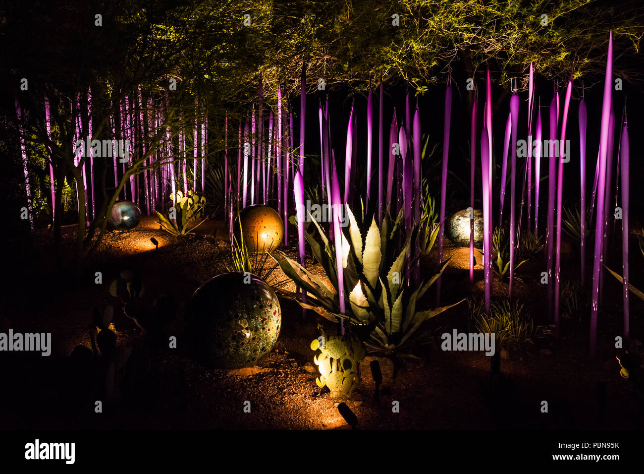 Chihuly botanical garden hi-res stock photography and images - Alamy