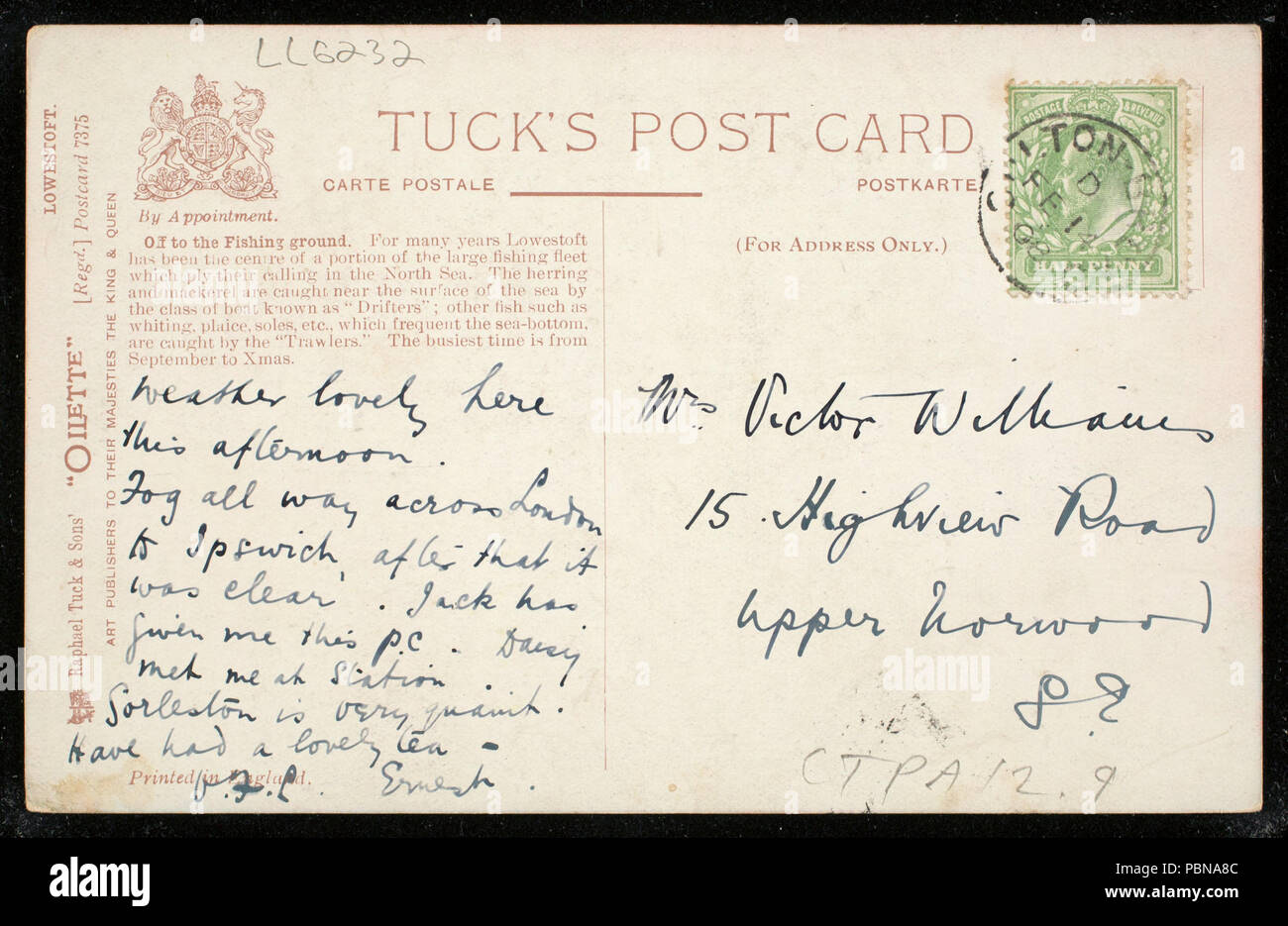 Lowestoft history hi-res stock photography and images - Alamy