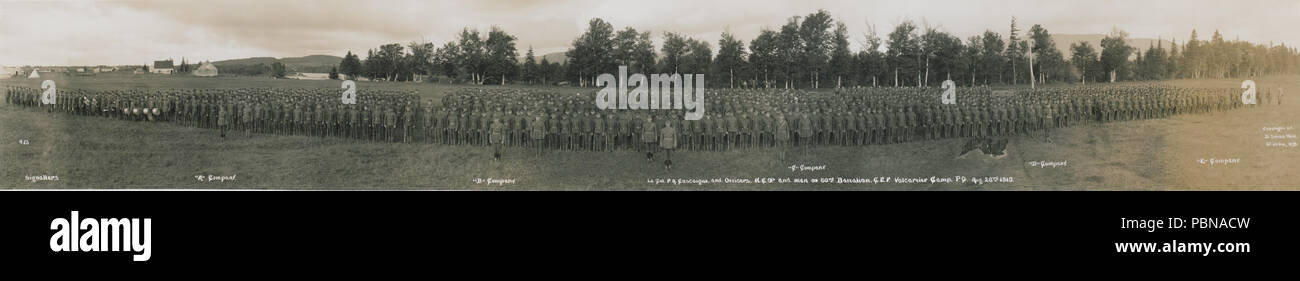 957 Lt.-Col. F.A. Gascoigne and officers, NCO's and men of 60th ...