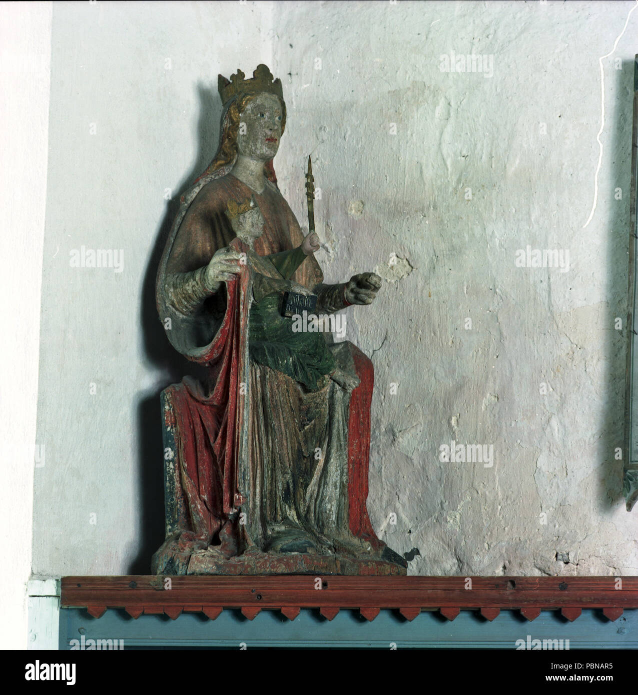 980 Madonna med barn. 1200-T - Bønsnes kirke - Kulturhistorisk museum ...