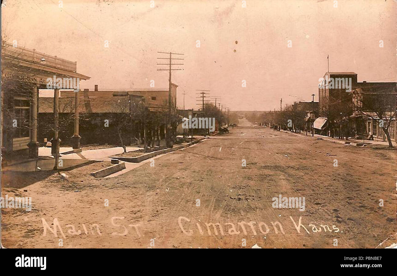 Small town main street 1900's hi-res stock photography and images - Alamy