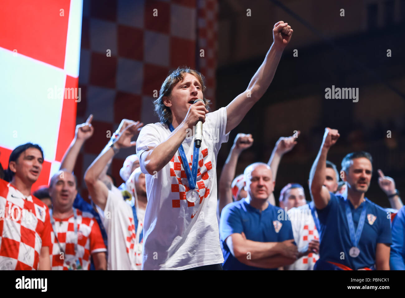 Happy luka modric hi-res stock photography and images - Alamy