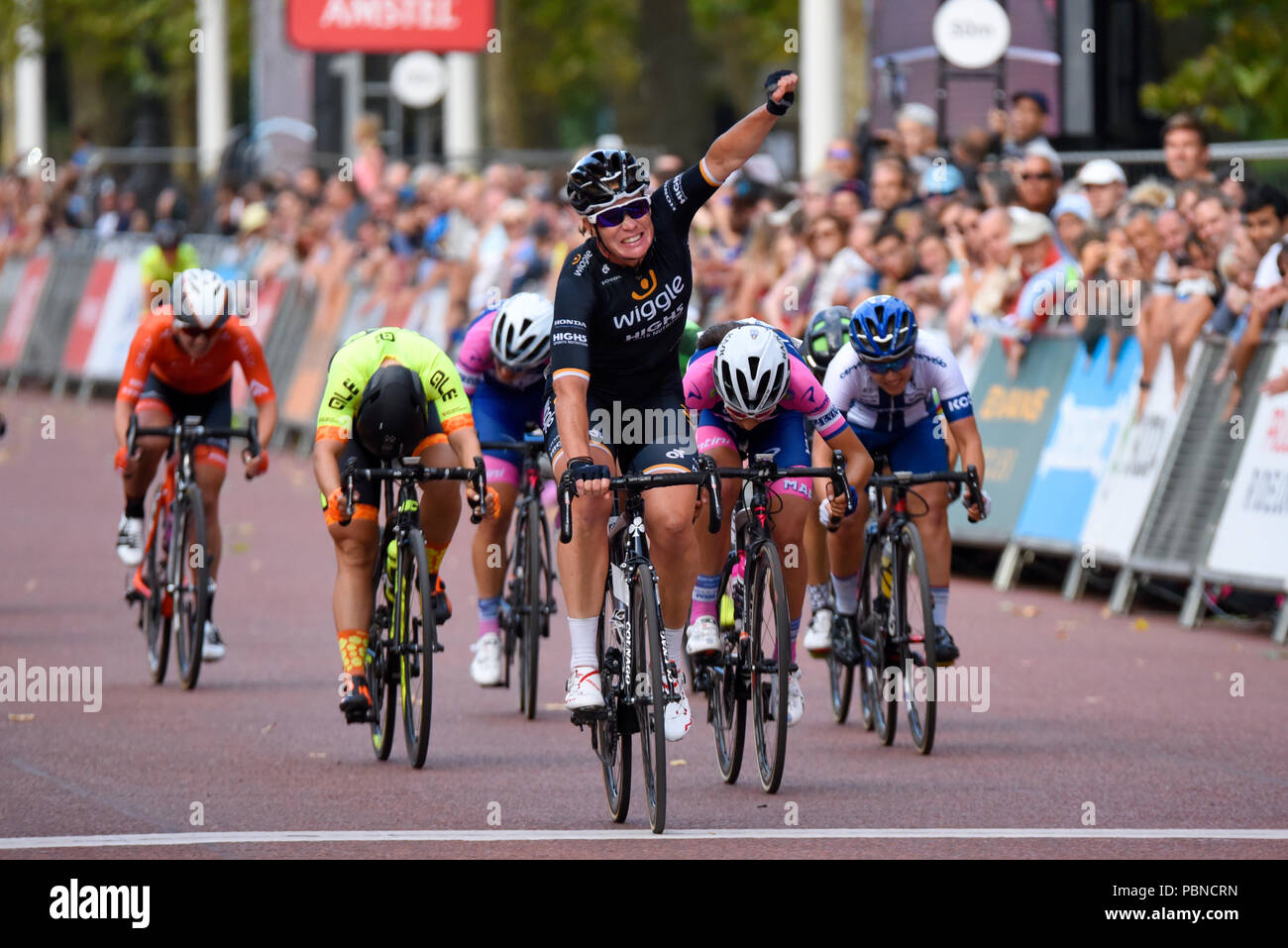 Athlete winning race hi-res stock photography and images - Alamy