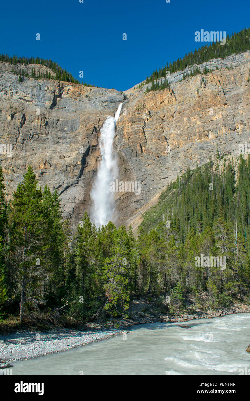 Takakkaw Falls in Yoho National Park, British Columbia, Canada Stock ...