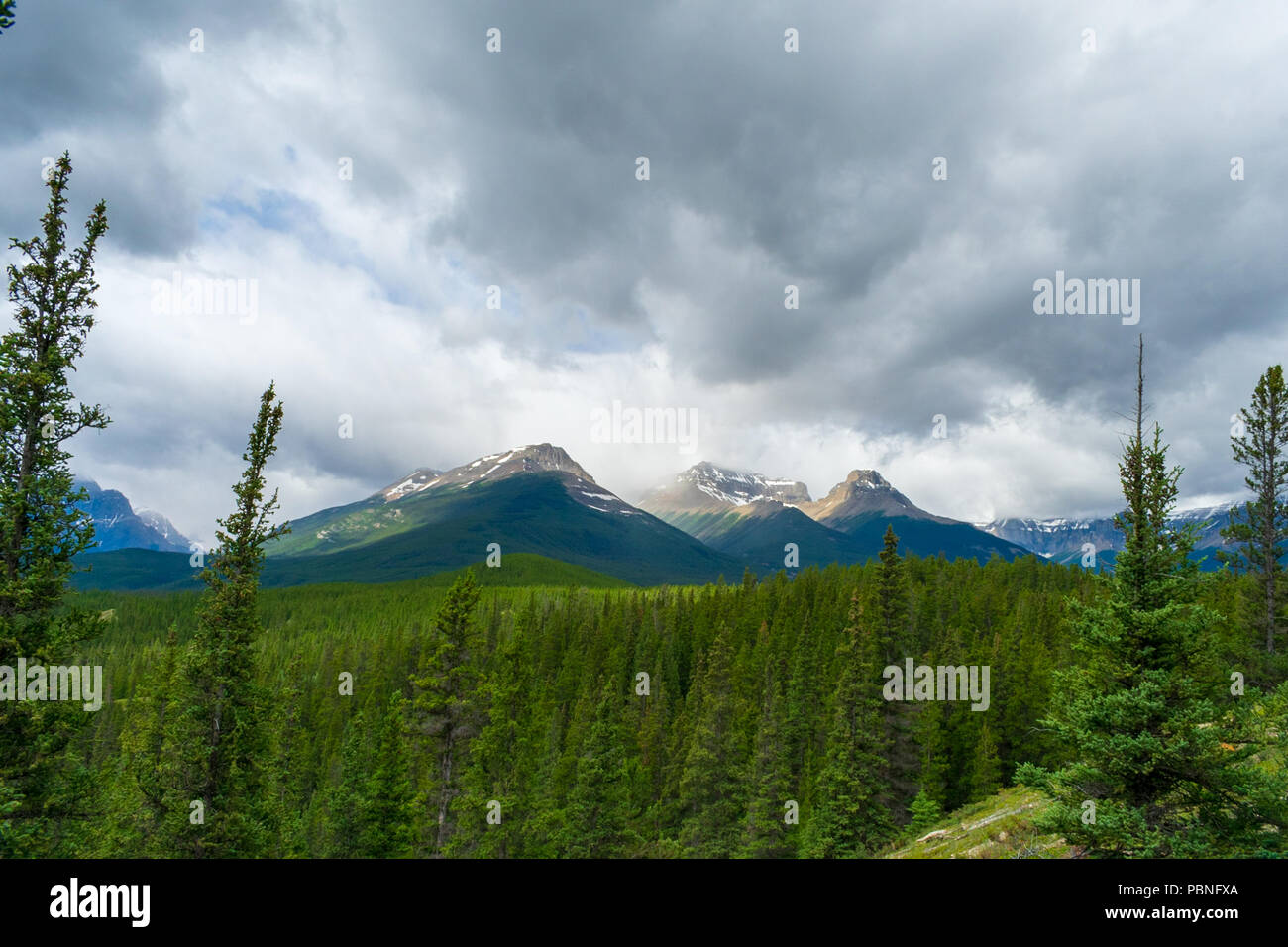 Icefields Parkway, Banff to Jasper, Canada Stock Photo - Alamy
