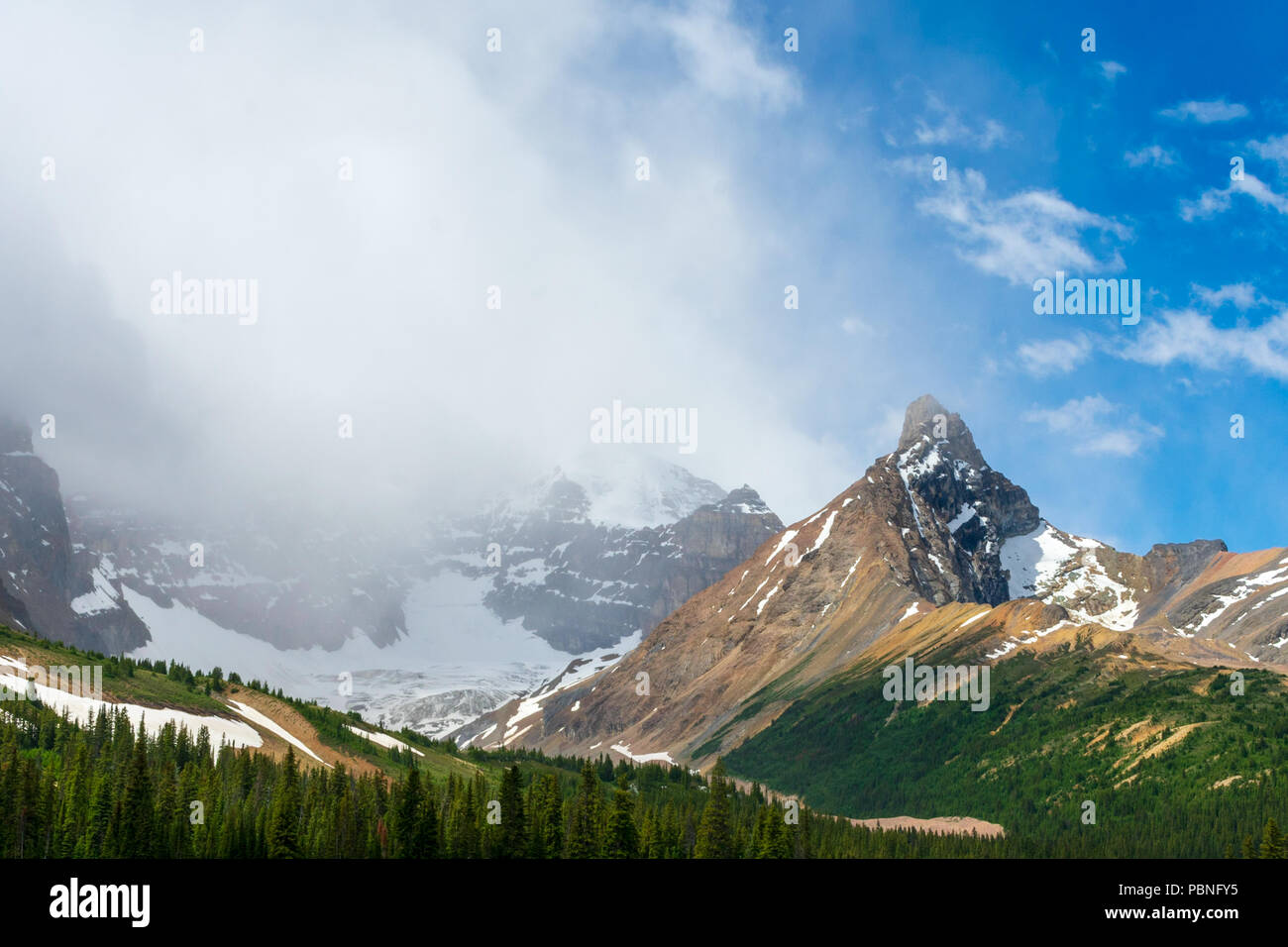 Icefields Parkway, Banff to Jasper, Canada Stock Photo - Alamy