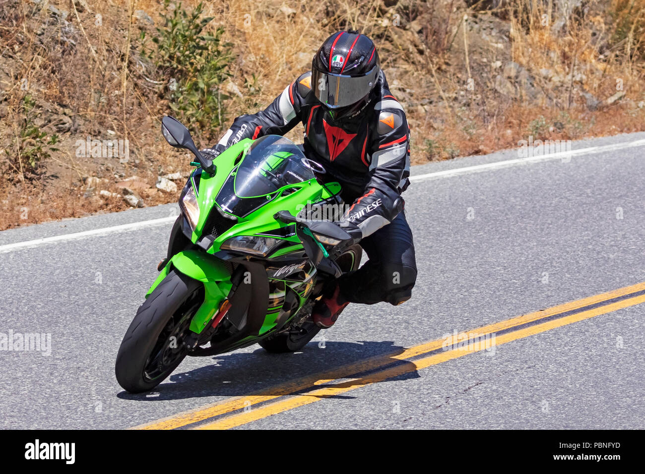 Motorcycle race california hi-res stock photography and images - Alamy