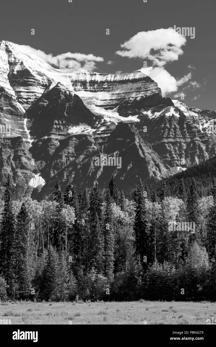 Tall mountain peak Black and White Stock Photos & Images - Alamy