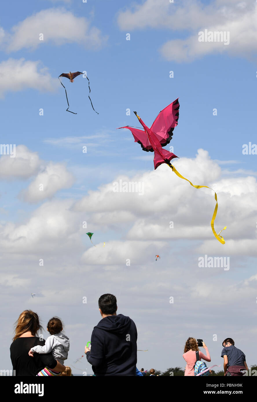 Fly kites hi-res stock photography and images - Alamy