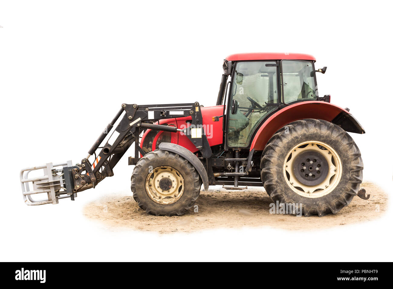 Silage trailer Cut Out Stock Images & Pictures - Alamy