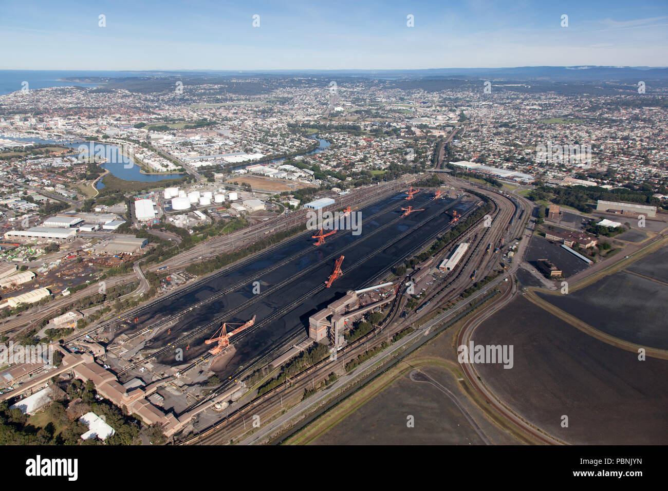 Newcastle is one of the largest coal export ports in Australia ...