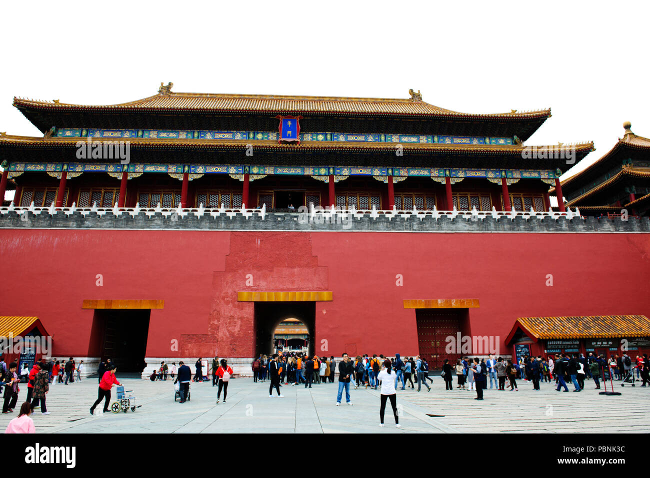 Forbidden City,Palace Museum, (Gugong),Tiananmen Square,Beijing,People ...