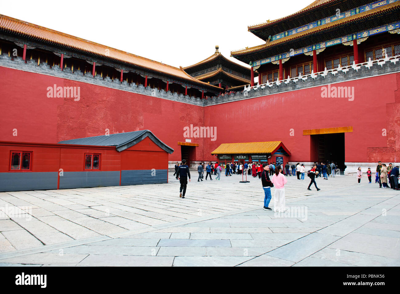 Forbidden City,Palace Museum, (Gugong),Tiananmen Square,Beijing,People ...