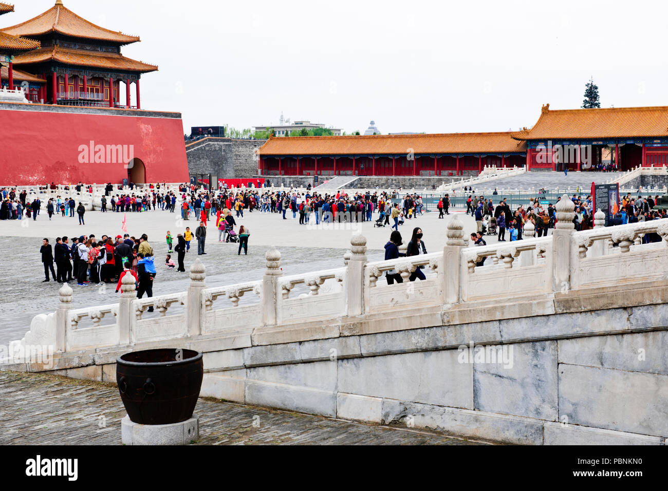 Forbidden City,Palace Museum, (Gugong),Tiananmen Square,Beijing,People ...