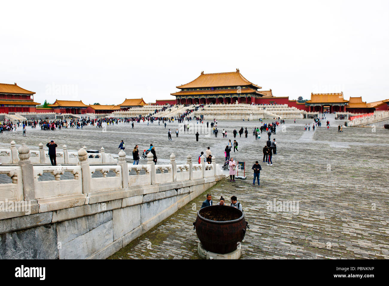 Forbidden City,Palace Museum, (Gugong),Tiananmen Square,Beijing,People ...