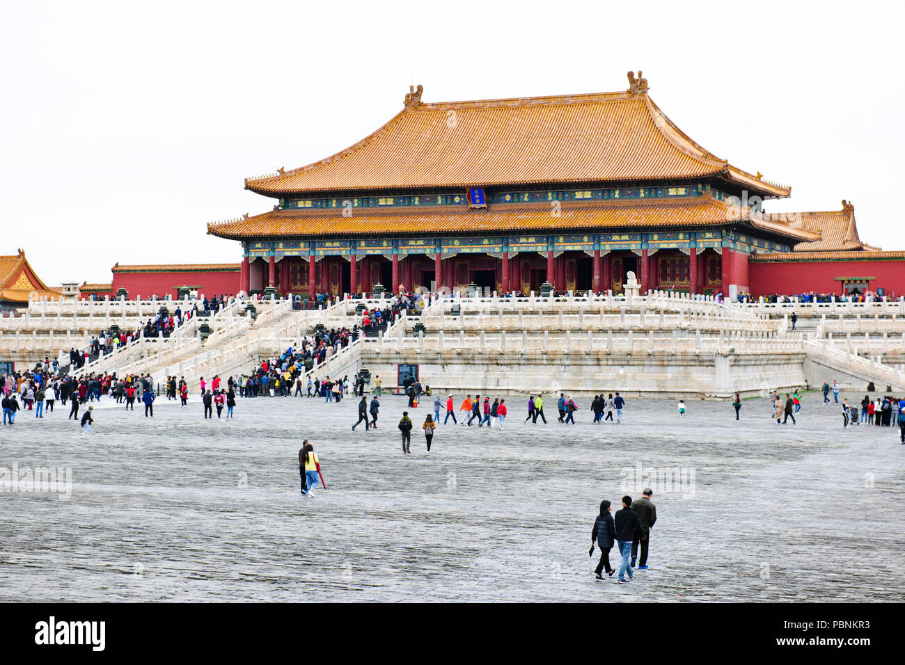 Forbidden City,Palace Museum, (Gugong),Tiananmen Square,Beijing,People ...