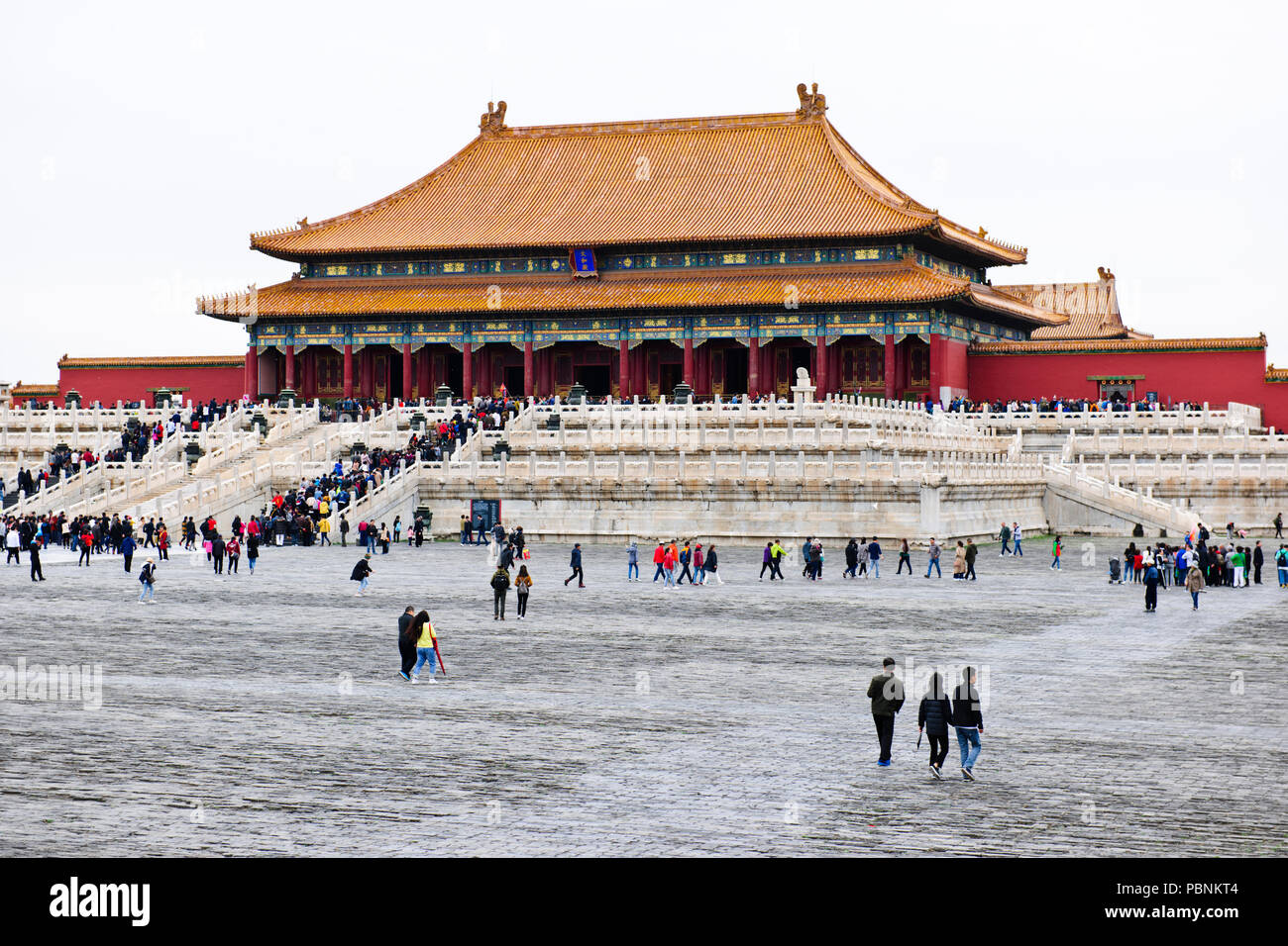 Forbidden City,Palace Museum, (Gugong),Tiananmen Square,Beijing,People ...