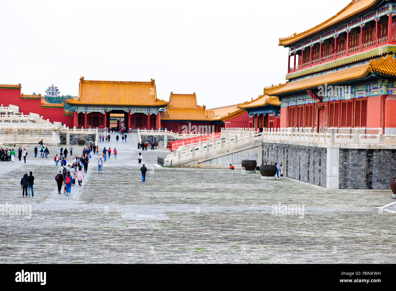 Forbidden City,Palace Museum, (Gugong),Tiananmen Square,Beijing,People ...