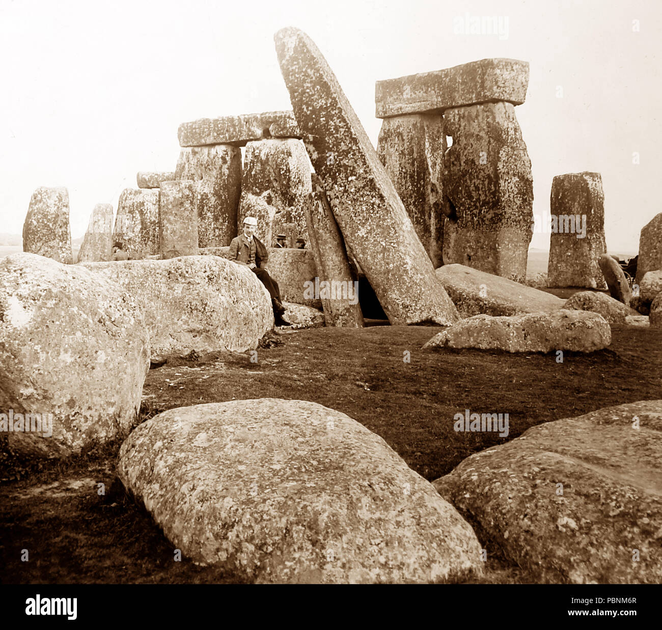 Stonehenge, early 1900s Stock Photo - Alamy