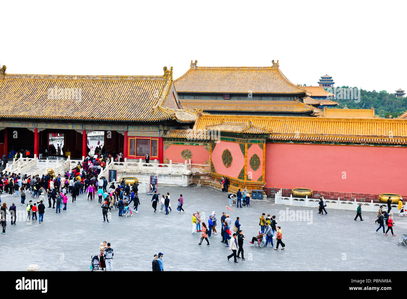 Forbidden City,Palace Museum, (Gugong),Tiananmen Square,Beijing,People ...