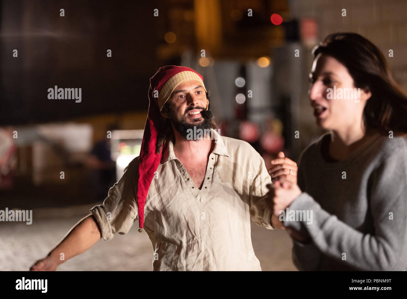Flag Weavers and Musicians of Velletri near Rome organize an event ...