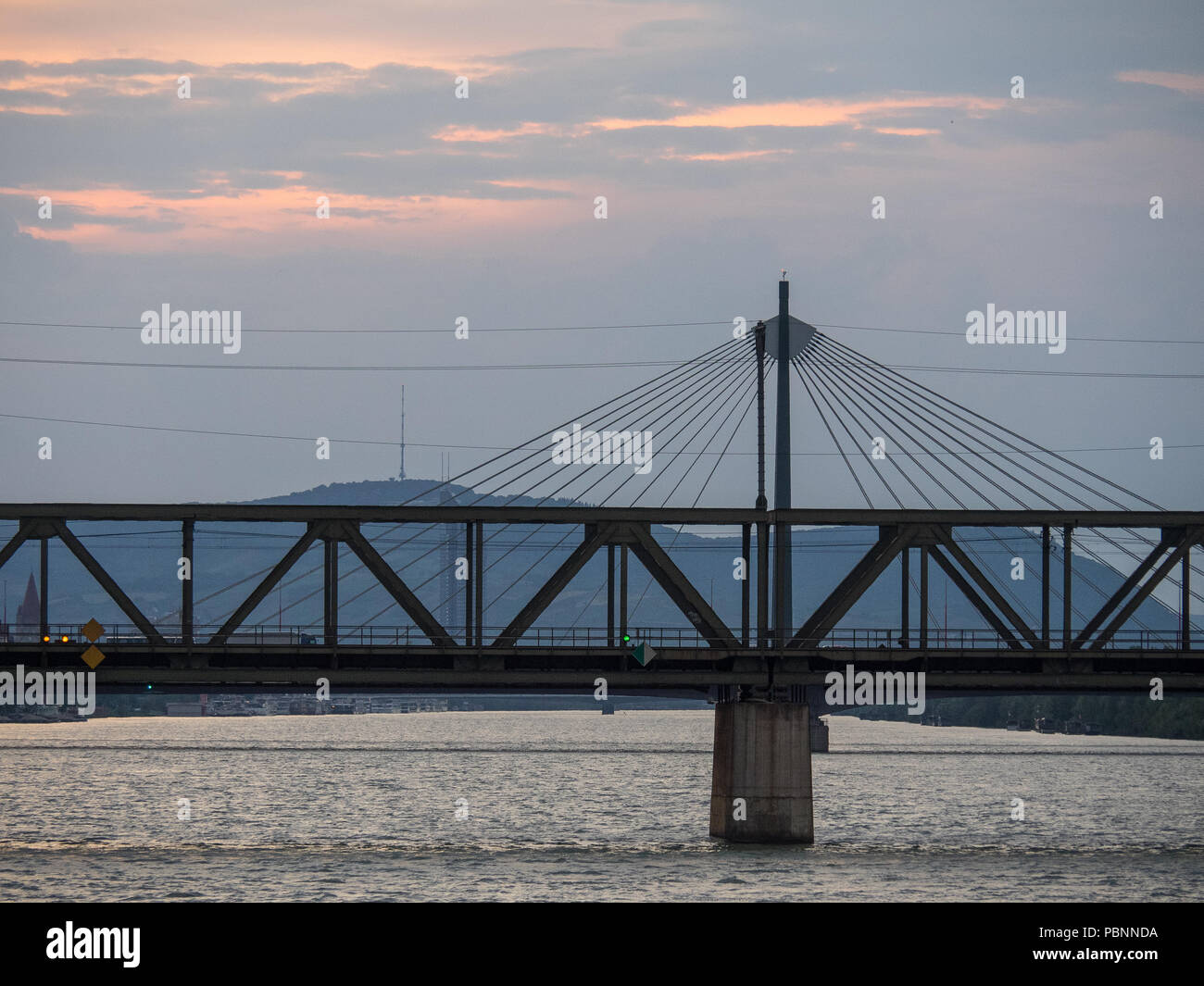 Bridges in vienna Stock Photo - Alamy