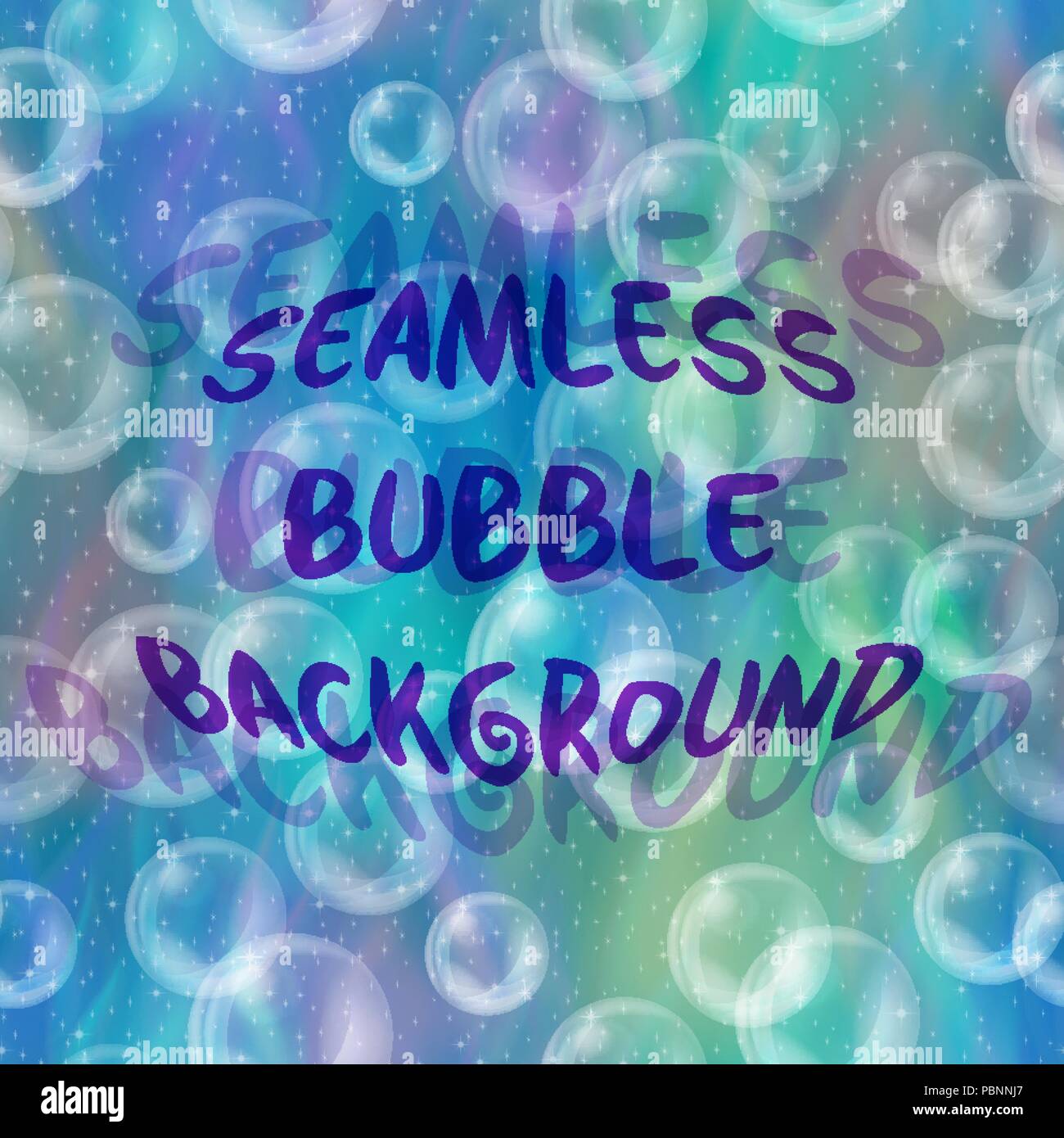 Turquoise bubbles vector Stock Vector Images - Alamy