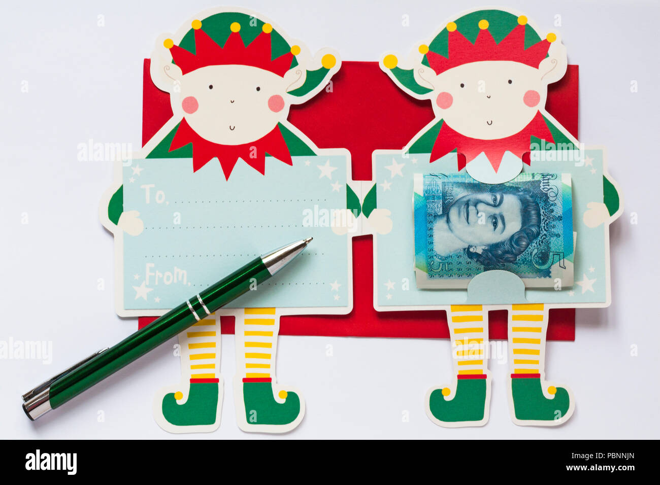 One pound note envelope hi-res stock photography and images - Alamy