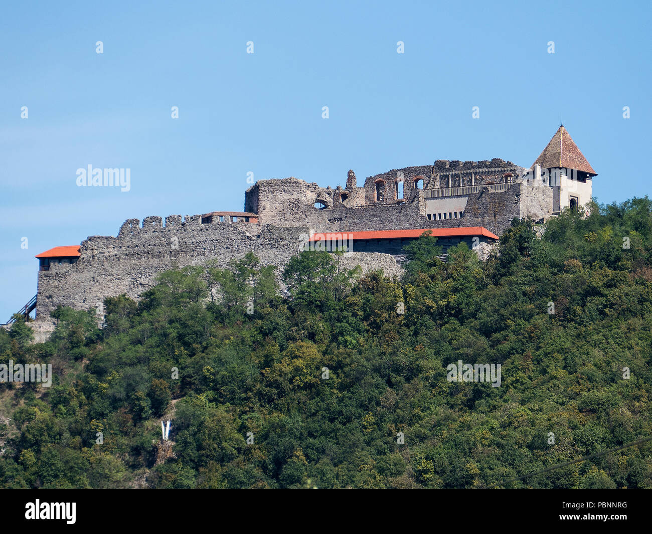 Hungary, Pest, Visegrad, castle Stock Photo - Alamy