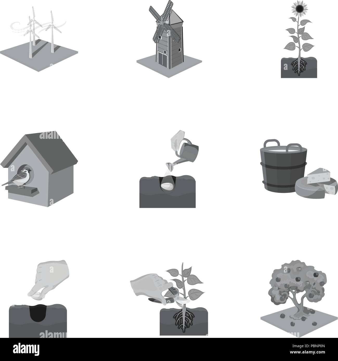 Sparrow grass vector vectors hi-res stock photography and images - Alamy