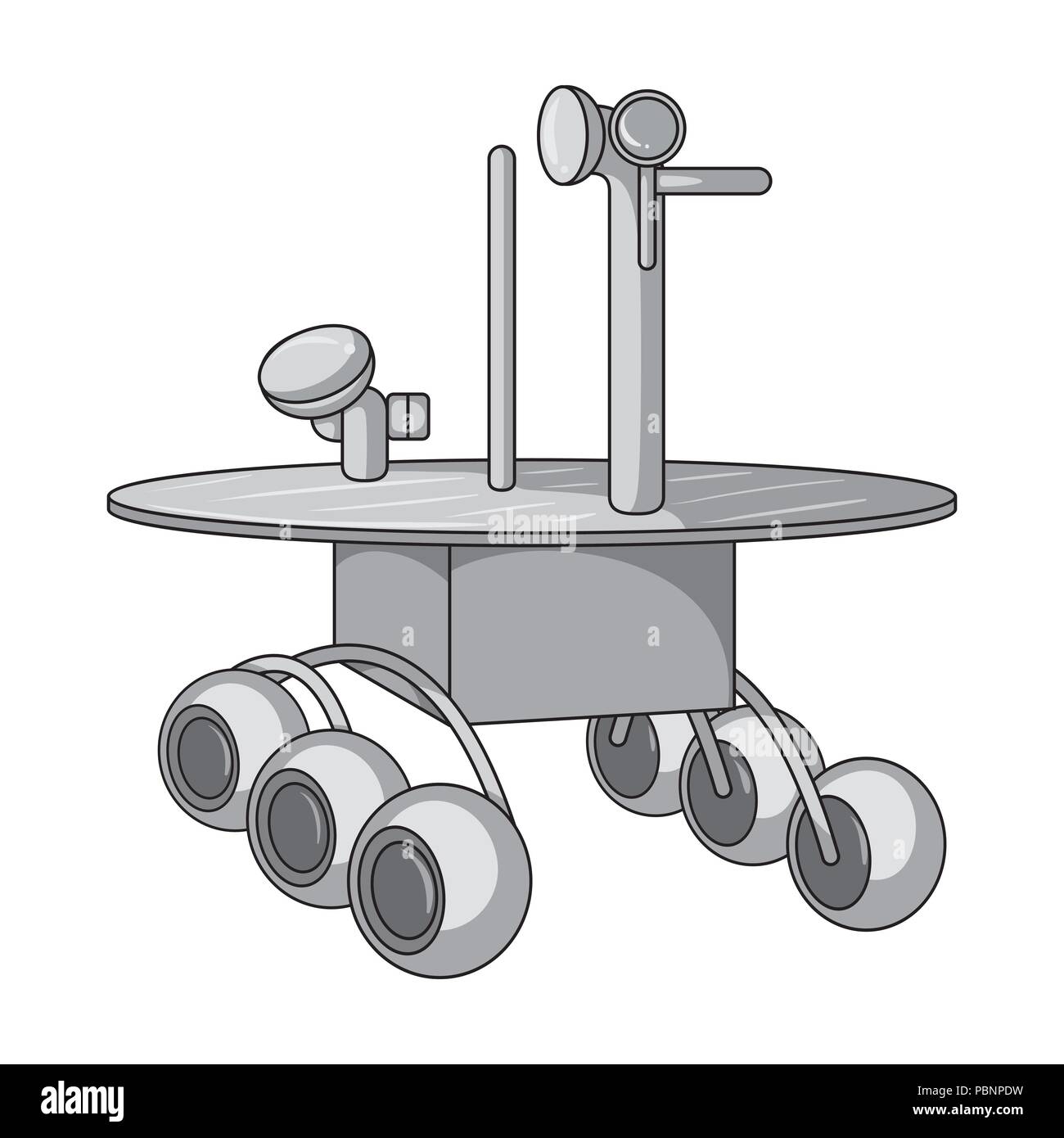 Sample analysis at mars Stock Vector Images - Alamy