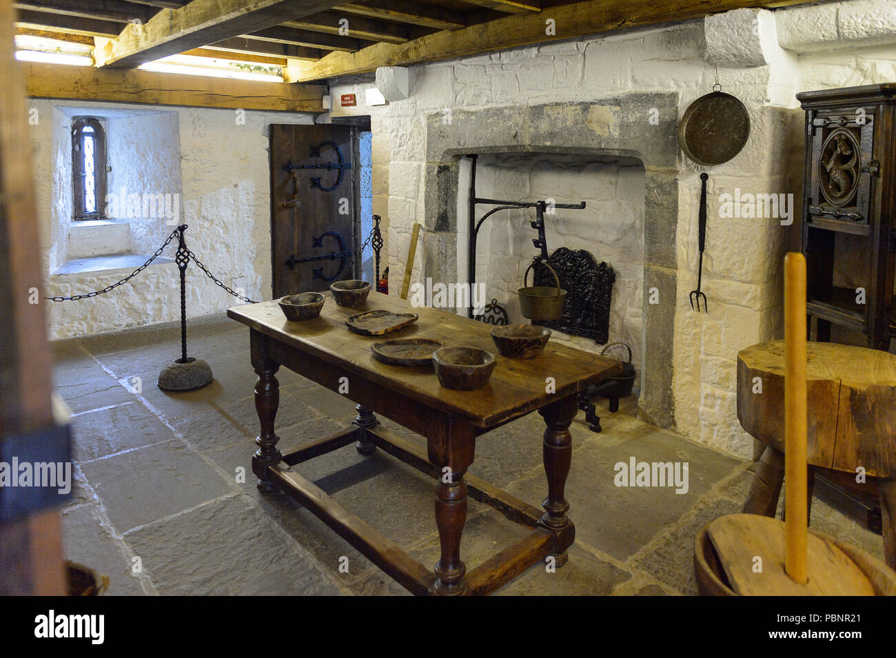 CASHEL, IRELAND - JULY 12, 2016: Interior of Chapel of King Cormac Mac ...