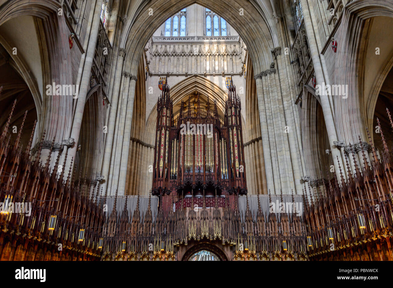 YORK, ENGLAND - july 19, 2016: York Minster (Cathedral and ...