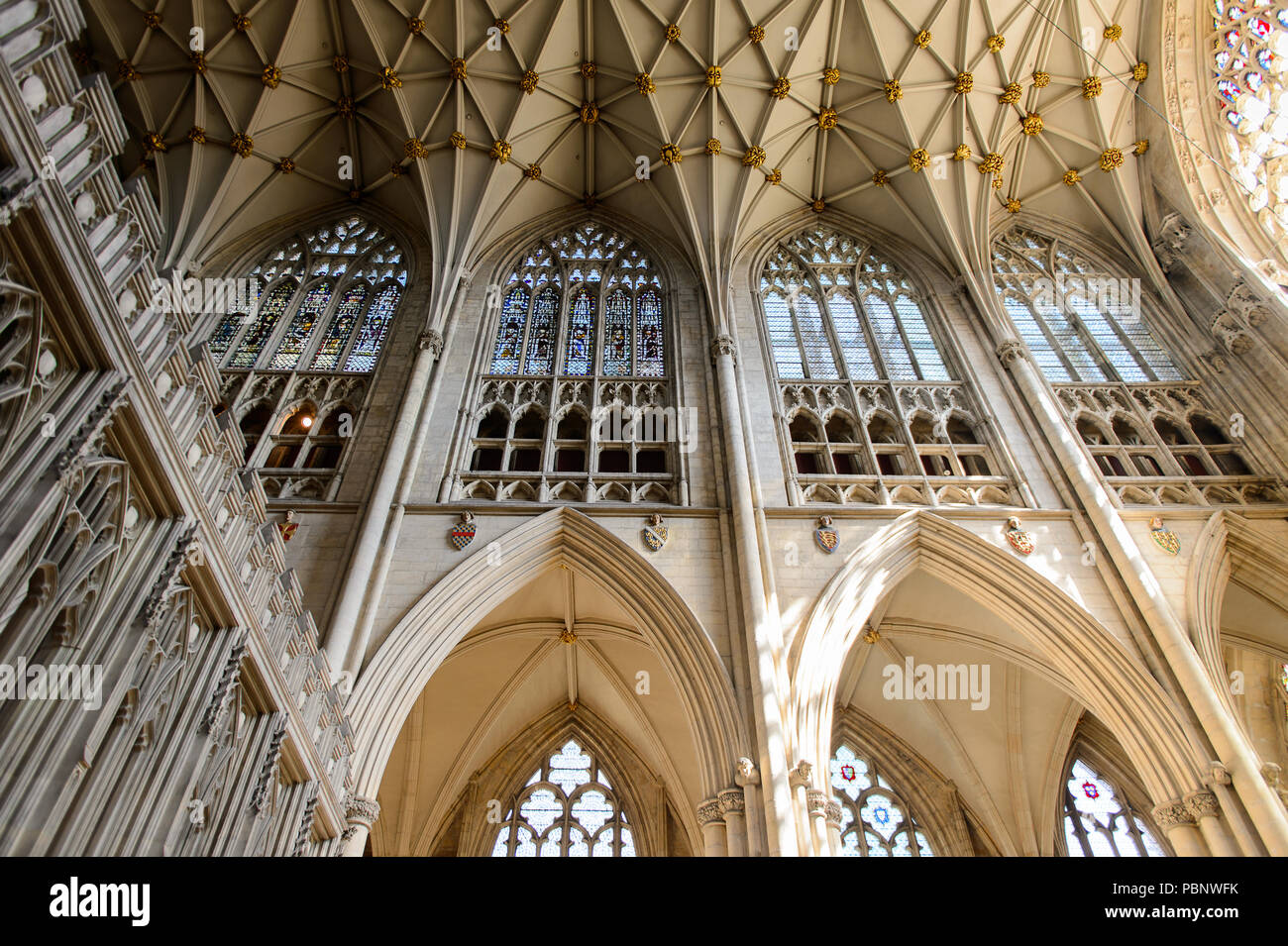 YORK, ENGLAND - july 19, 2016: York Minster (Cathedral and ...