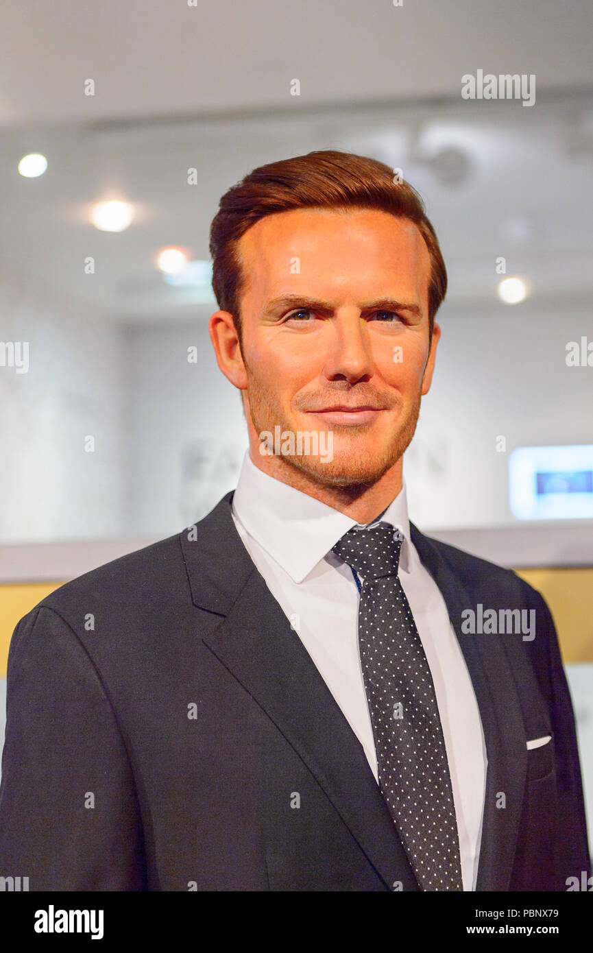 LONDON, ENGLAND - JULY 22, 2016: David Beckham, English football player ...