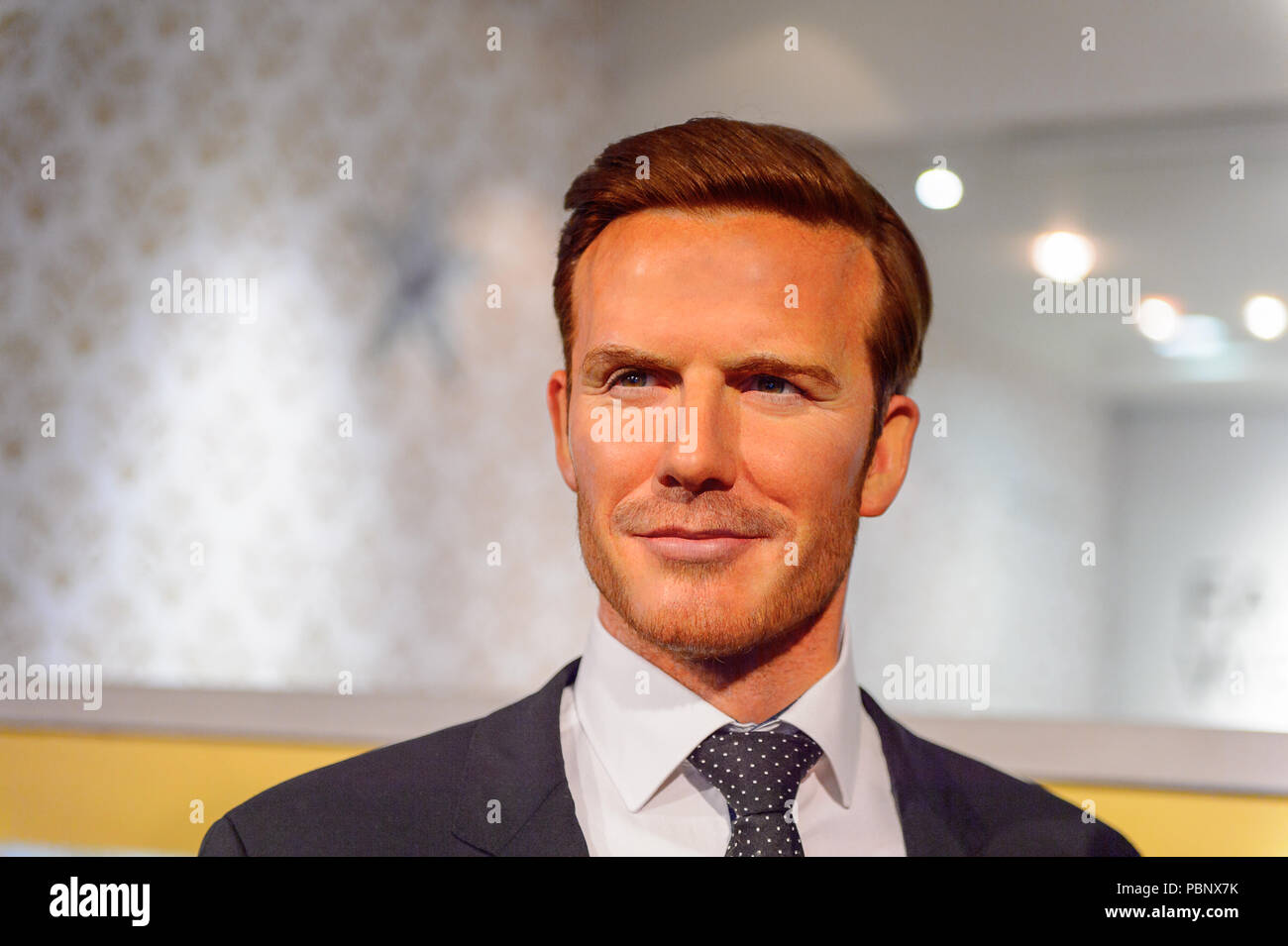 LONDON, ENGLAND - JULY 22, 2016: David Beckham, English football player ...