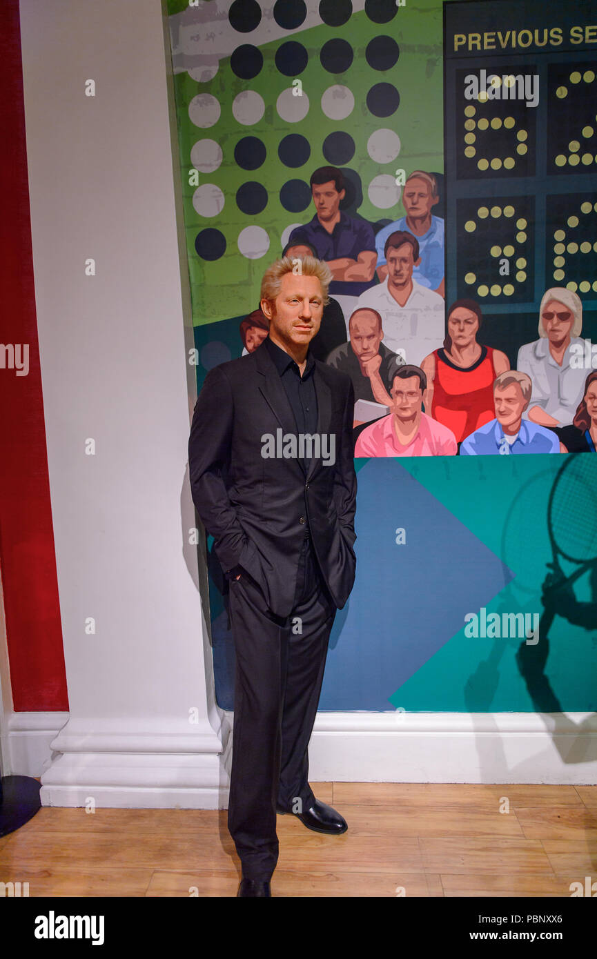 LONDON, ENGLAND - JULY 22, 2016: Boris Beccker, Sport section, Madame ...