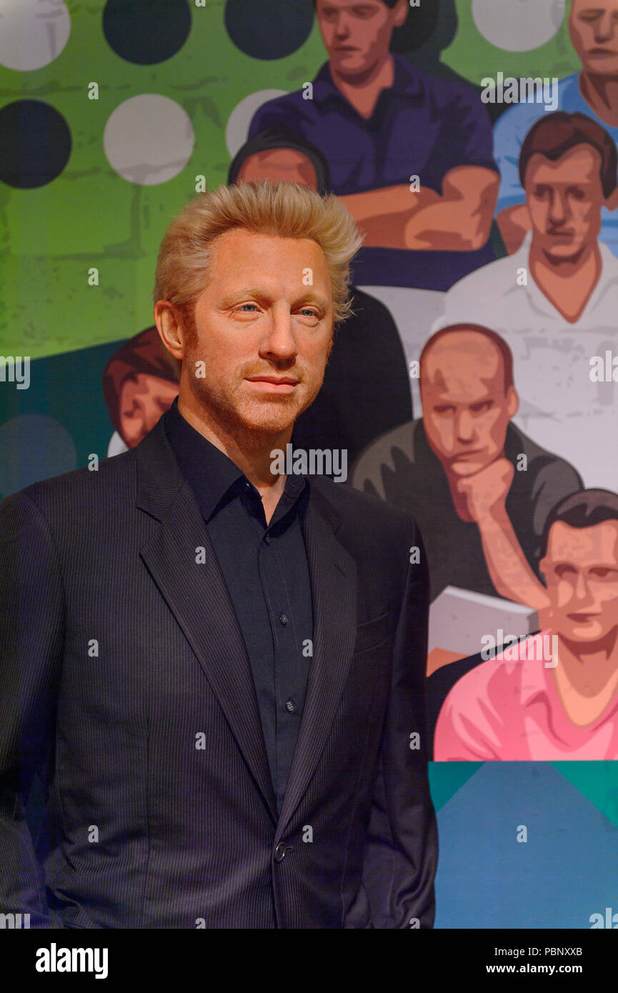 LONDON, ENGLAND - JULY 22, 2016: Boris Beccker, Sport section, Madame ...