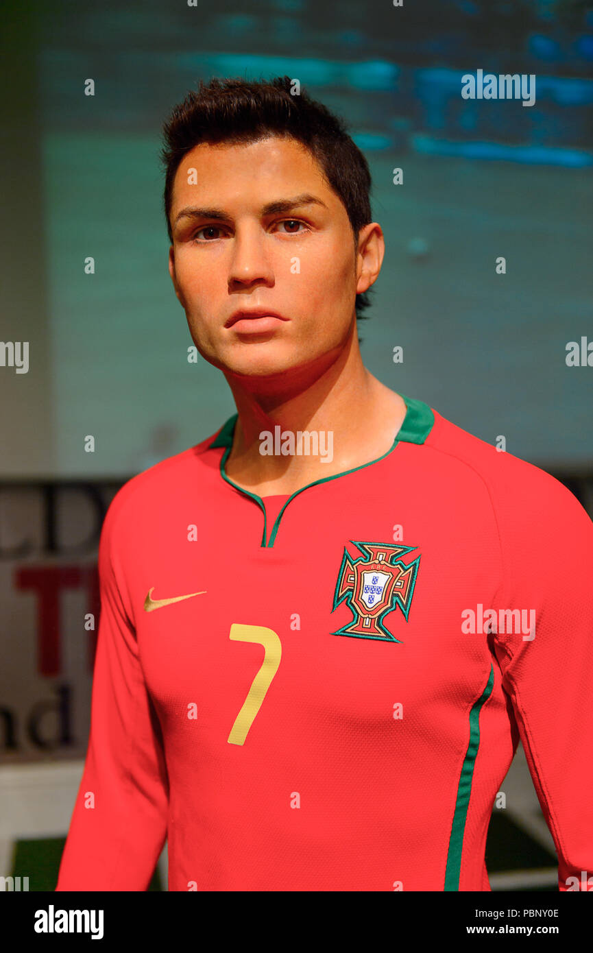 Cristiano ronaldo madame tussauds hi-res stock photography and images ...