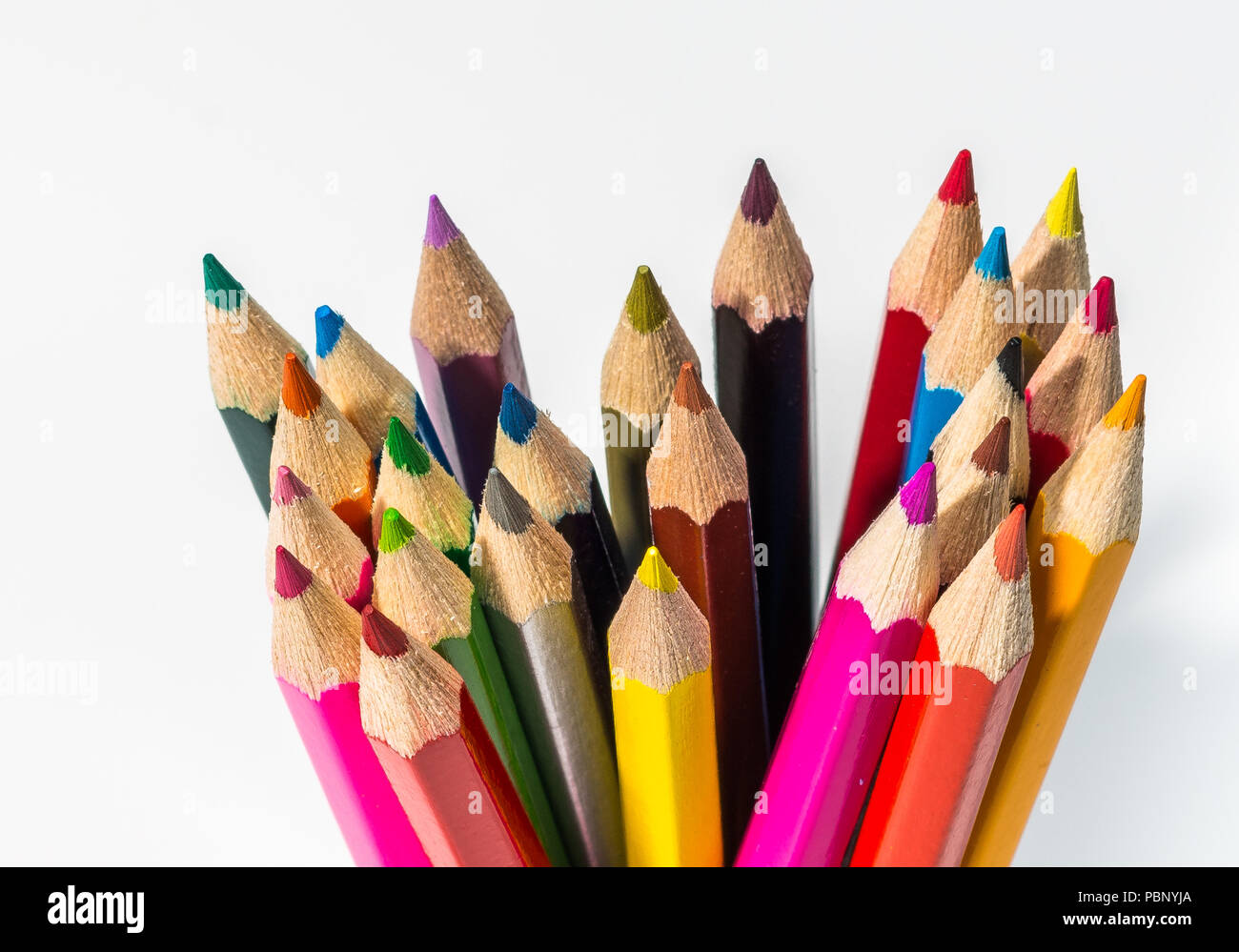 Kids colouring pencils hi-res stock photography and images - Alamy