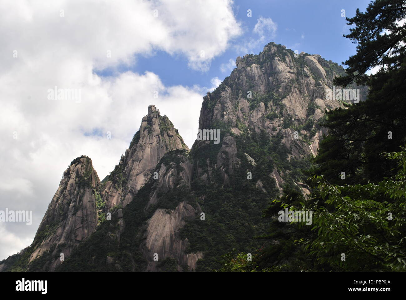 The Yellow Mountain in China Stock Photo - Alamy